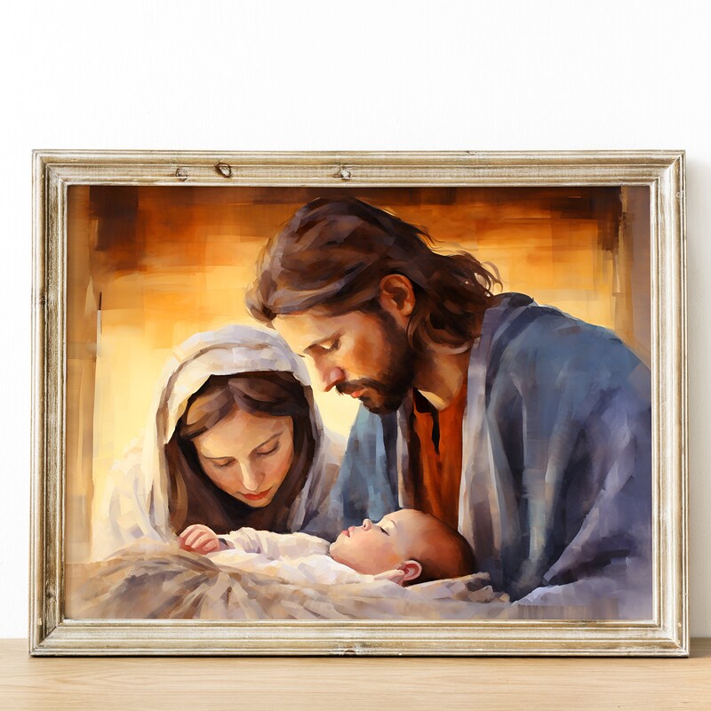 Nativity Print - Etsy