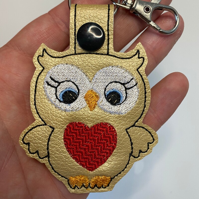 Owl Key Ring - Etsy UK