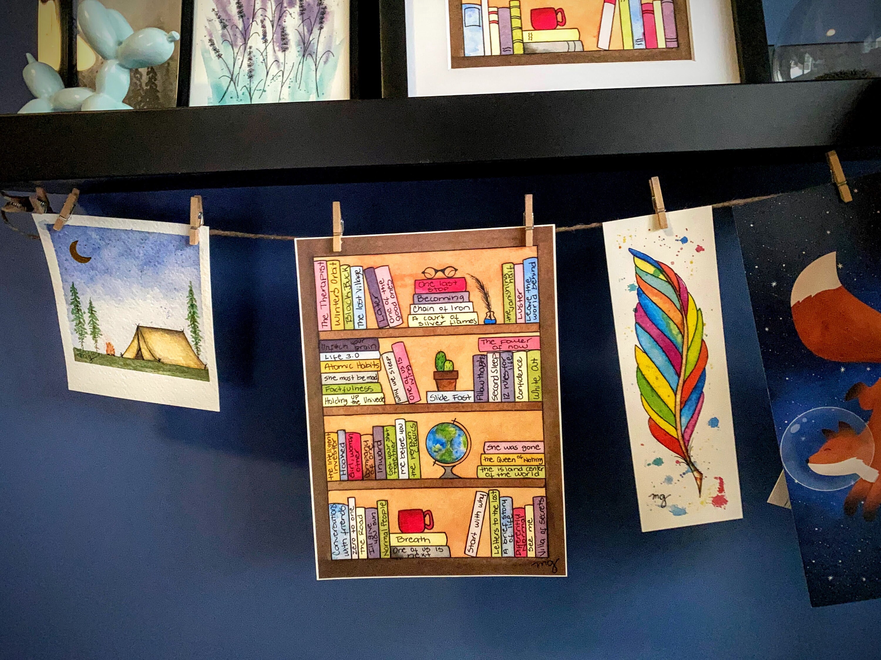 Bookshelf Book Tracker a Book a Week Tracker Reading Room - Etsy UK