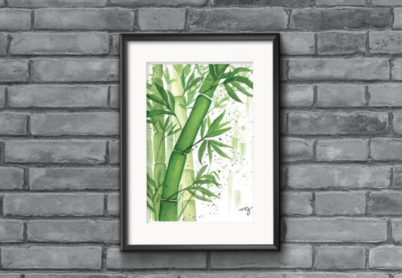 Bamboo Stick Wall Art