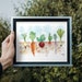 Watercolor Root Vegetable Garden Art Print, Kitchen Wall Decor - Etsy