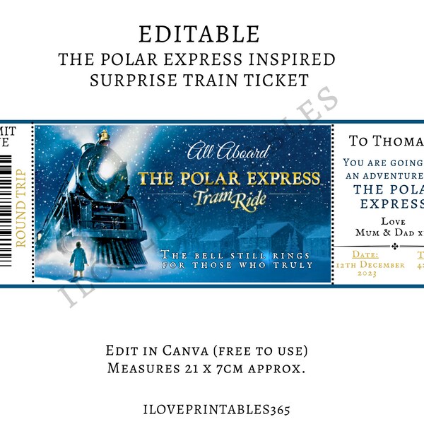 The Polar Express - Etsy