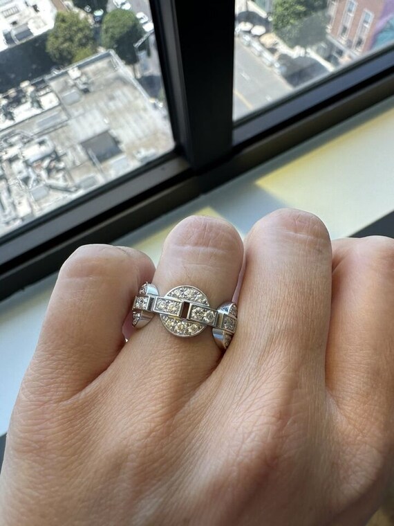 Cartier full diamond ring - Gem