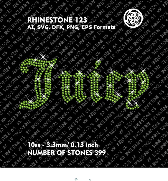 Juicy Couture Logo Stencil