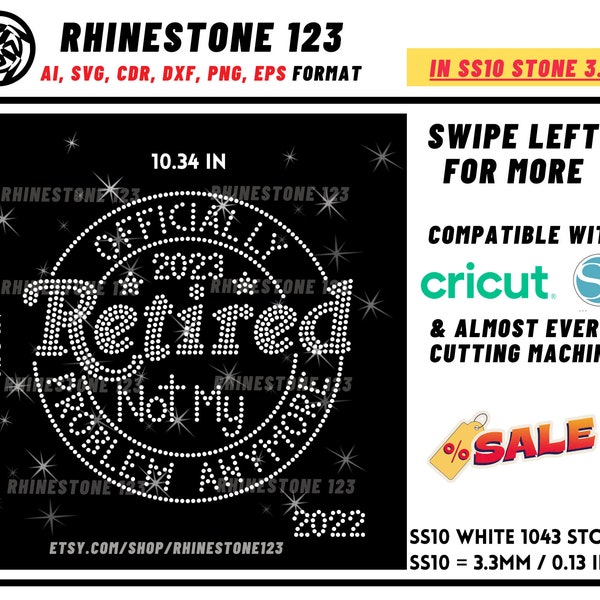 Retired Rhinestone Template - Etsy