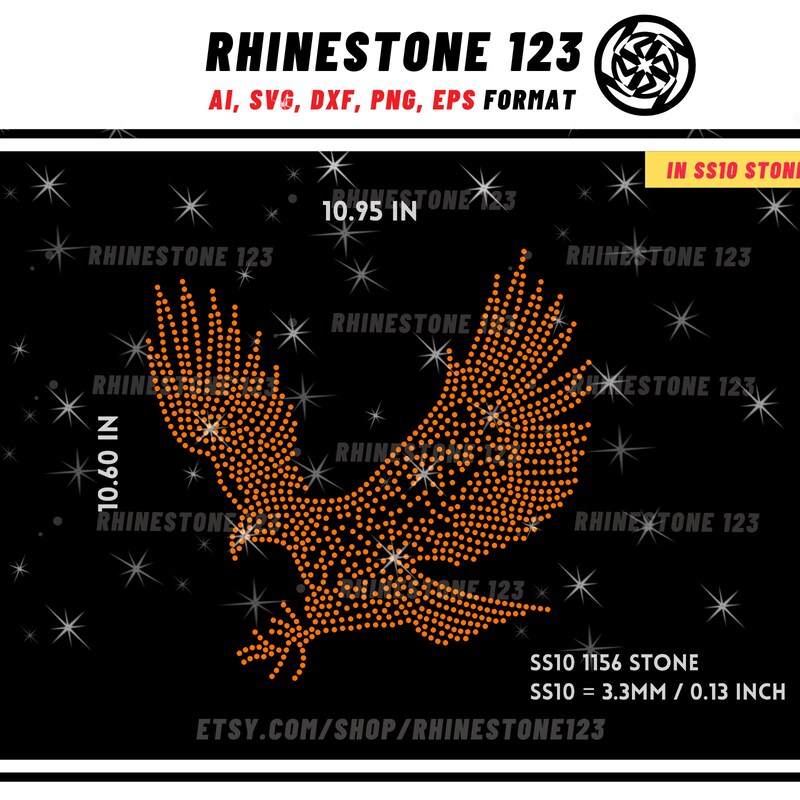 Rhinestone Templates - Etsy