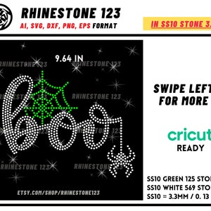 Instant Download File Boo Boo File Download Rhinestone Boo Template ...