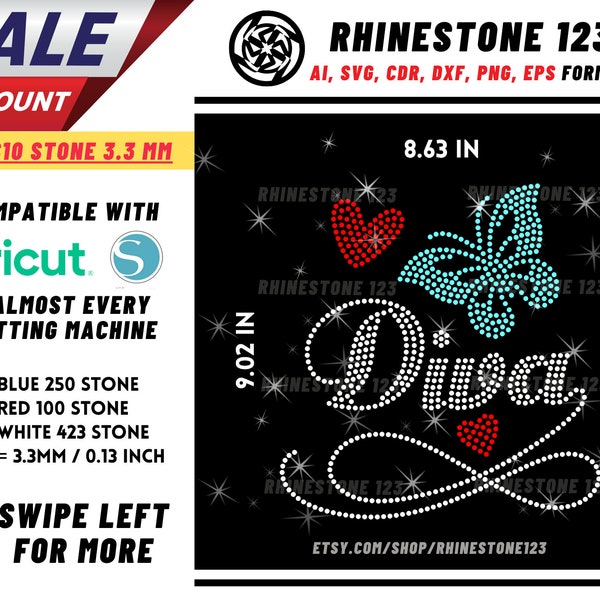 Diva Silhouette - Etsy