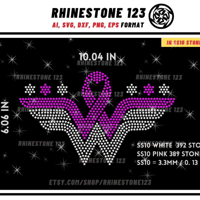 Wonder Women Rhinestone - Etsy