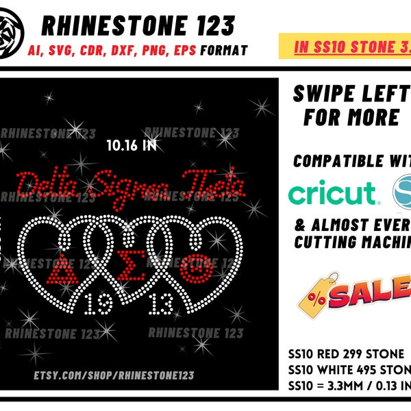 Delta Sigma Theta Font - Etsy