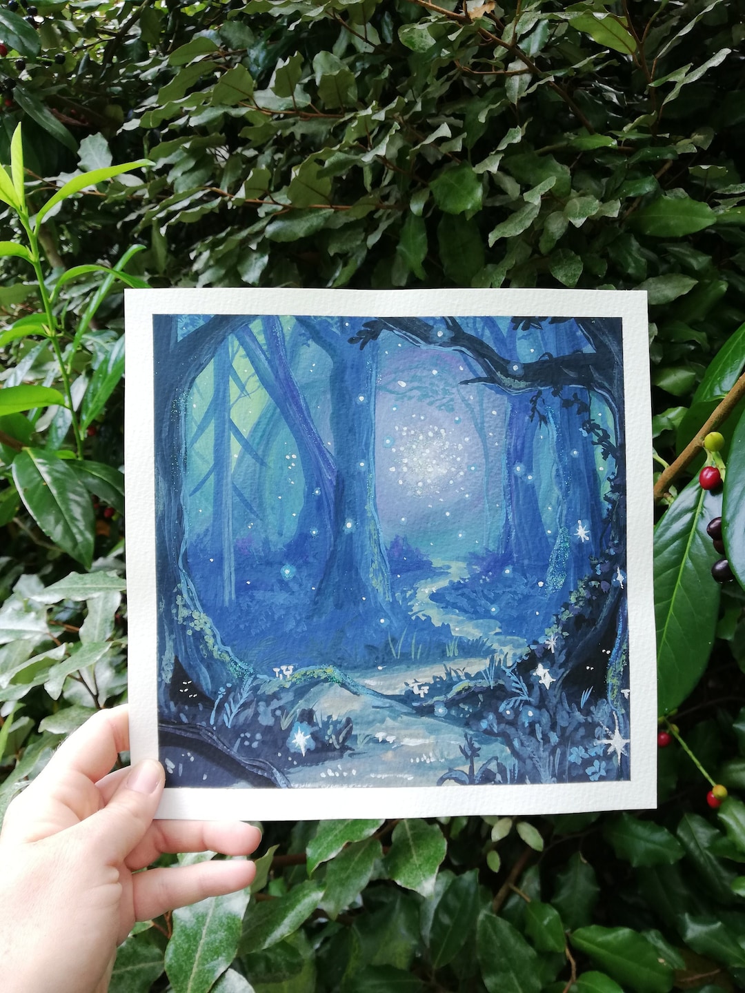 Fairy Gathering | 8" X 8" Fine Art Print | Fantasy Art | Enchanted ...