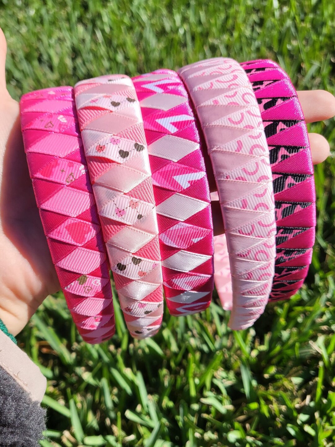 Pink Headbands for Girls //pink Hair Accessories for Girls and - Etsy