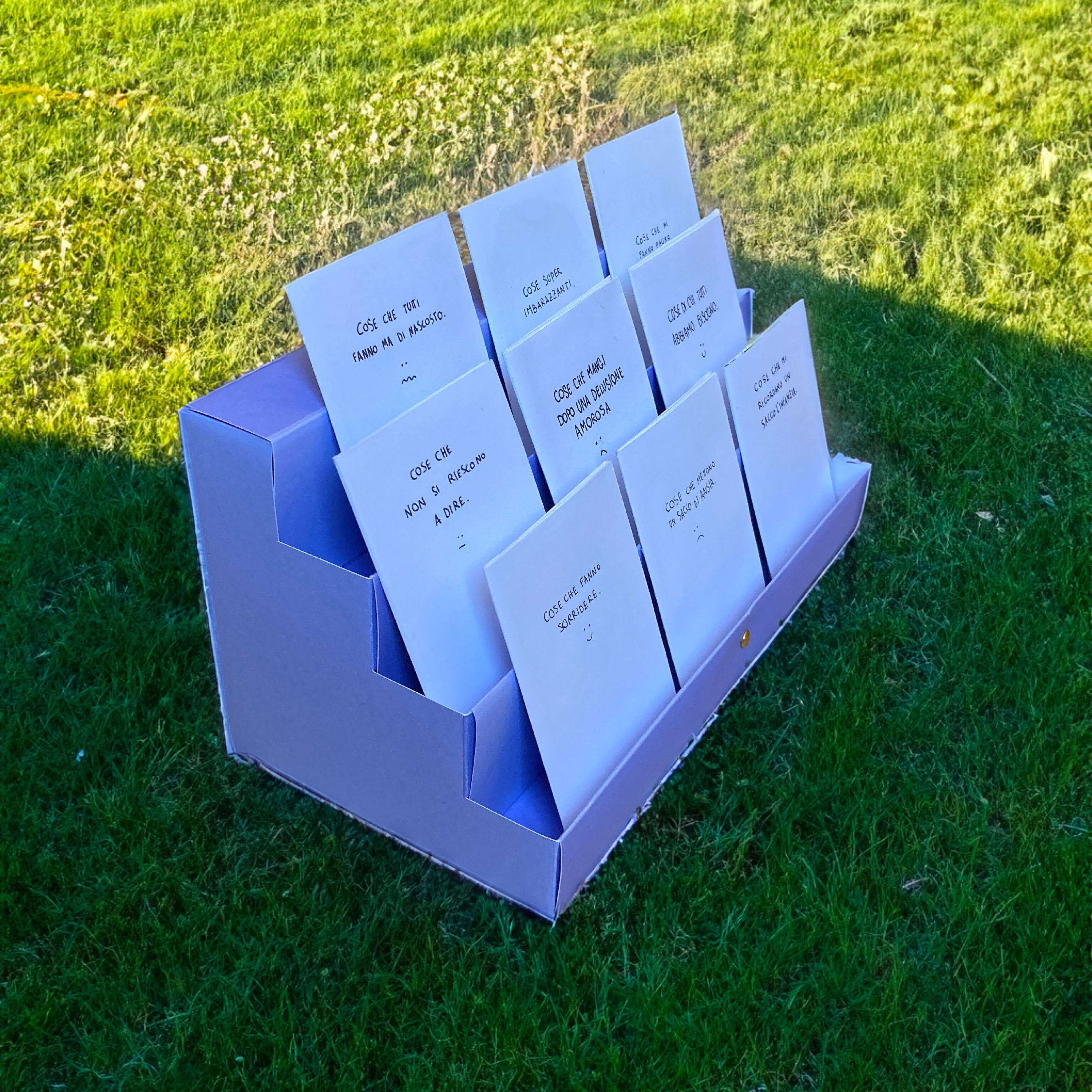 Zine Rack Template - Etsy