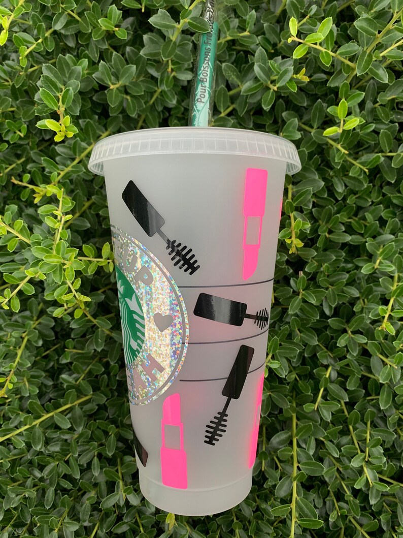 Cosmetologist Starbucks Cold Cup Hairstylist Makeup Artist - Etsy