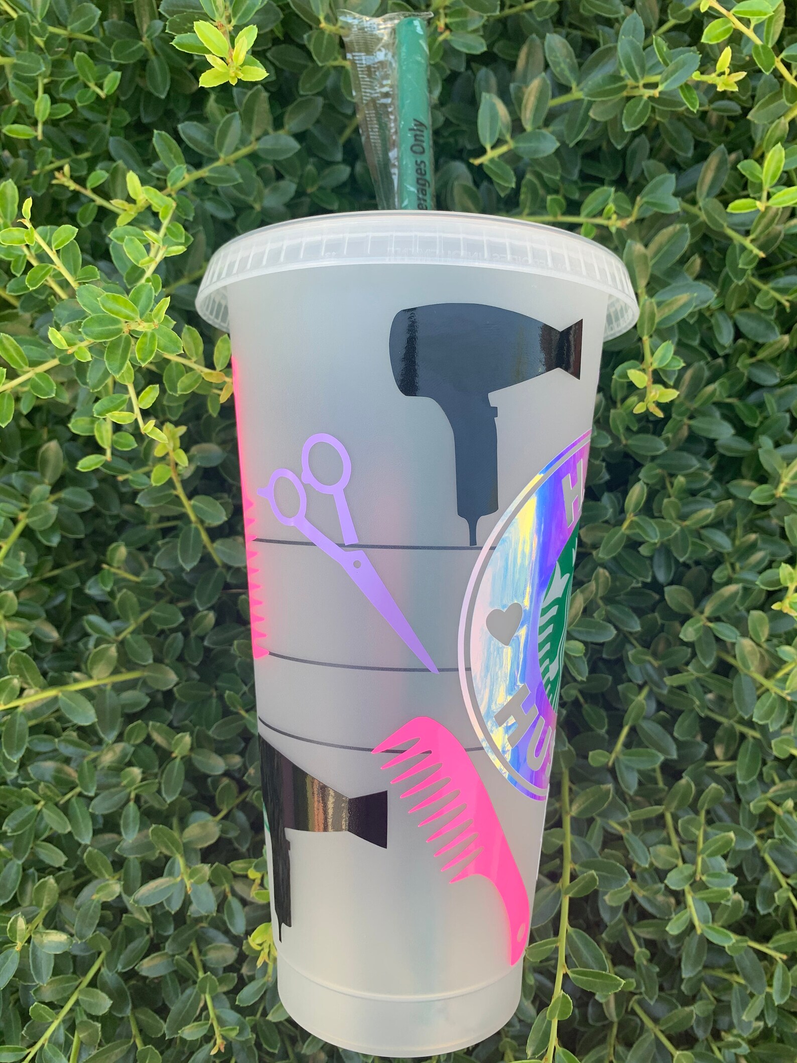 Cosmetologist Starbucks Cold Cup Hairstylist Makeup Artist - Etsy