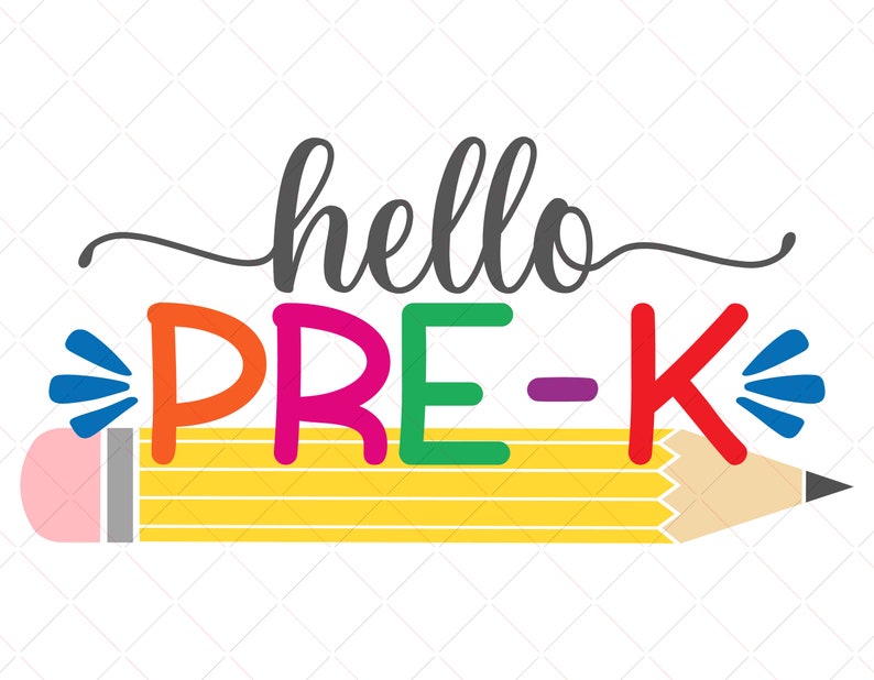 Hello Pre-k Svg Hello Preschool Svg Preschool Svg-pre-k - Etsy