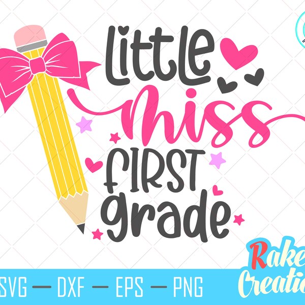 1st Grade Svg - Etsy