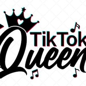 Tiktok Svg - Tik Tok Princess Party Svg - Birthday Princess SVG ...