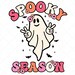 Spooky Season Png, Halloween Png, Cute Ghost Png, Retro Halloween Png ...