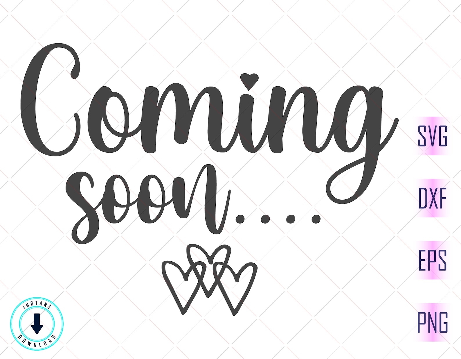 Coming Soon Svg Baby Coming Soon Svg Baby Announcement Svg - Etsy