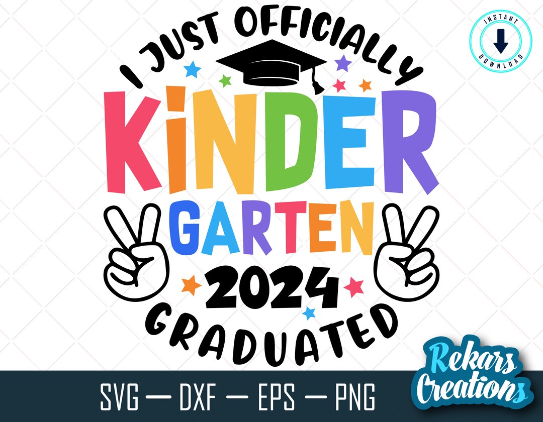 2024 Kindergarten Graduate Svg, 2024 Graduate Svg, Graduate Svg, Class ...