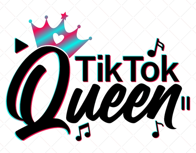 Tiktok Svg Tik Tok Princess Party Svg Birthday Princess - Etsy Canada