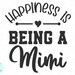 Happiness is Being A Mimi Svg Mimi Svg Blessed Mimi Svg Mimi Saying Svg ...