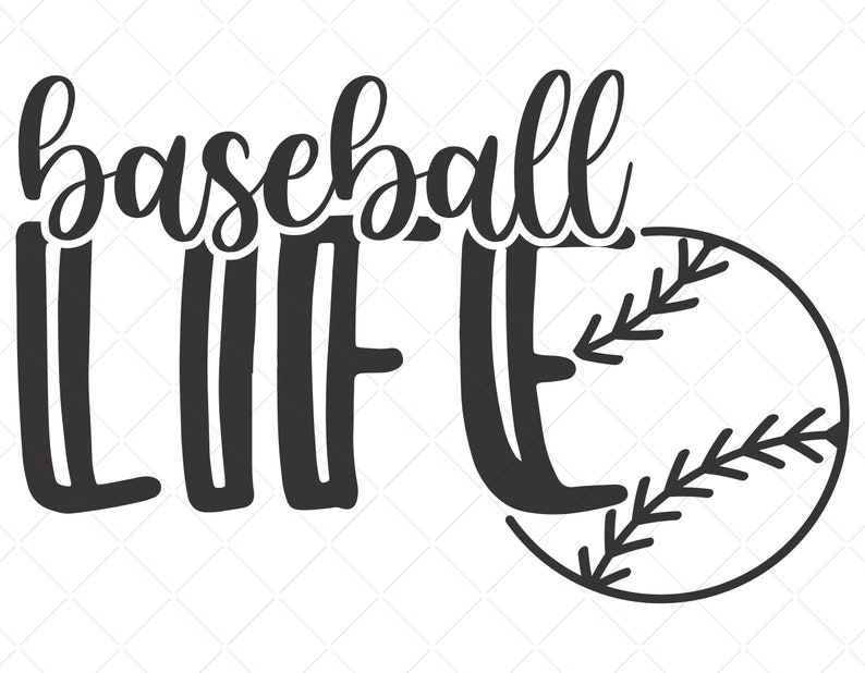 Baseball Life Svg Baseball Svg Mom Svg Sports Svg - Etsy