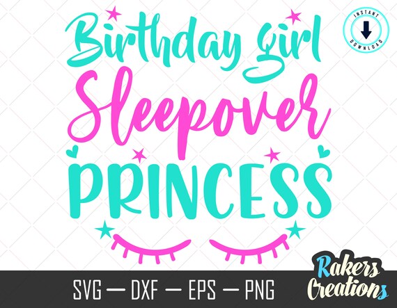 Sleepover Squad Svg Slumber Party Svg Girl Night Svg | Etsy