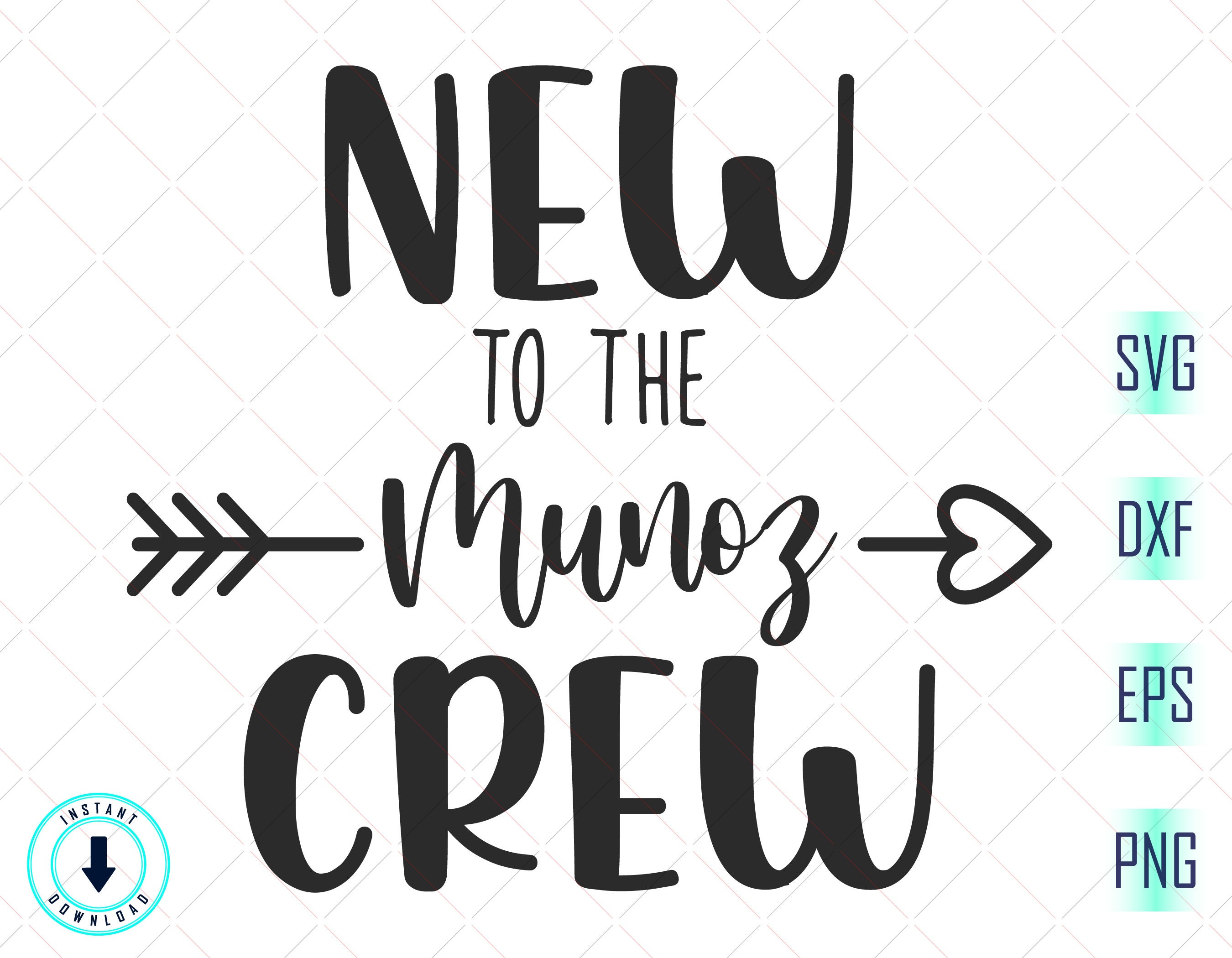 New to the Crew Svg Baby Shower Svg Newborn Svg Baby Svg - Etsy