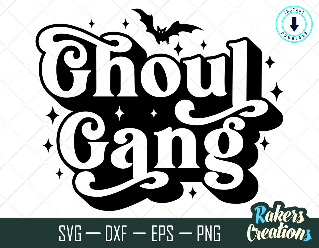 Ghoul Gang Svg - Let's Go Ghouls Svg - Halloween Svg - Halloween Shirt ...