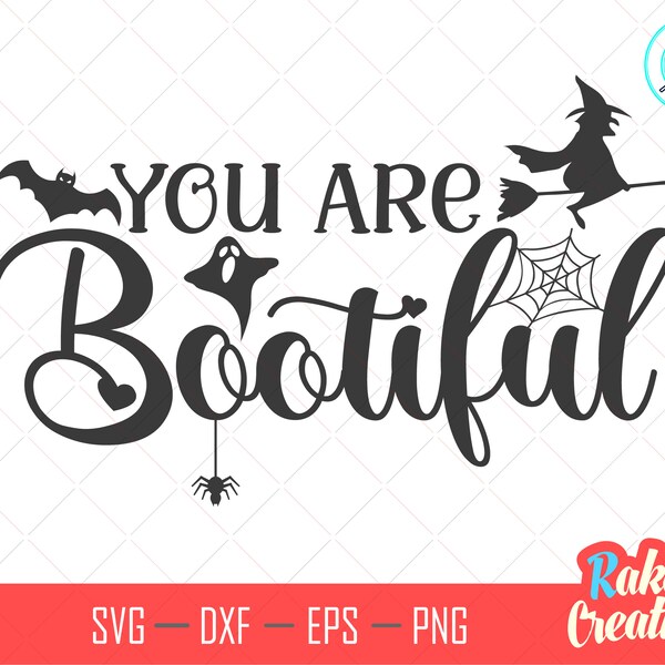 Bootiful Svg - Etsy