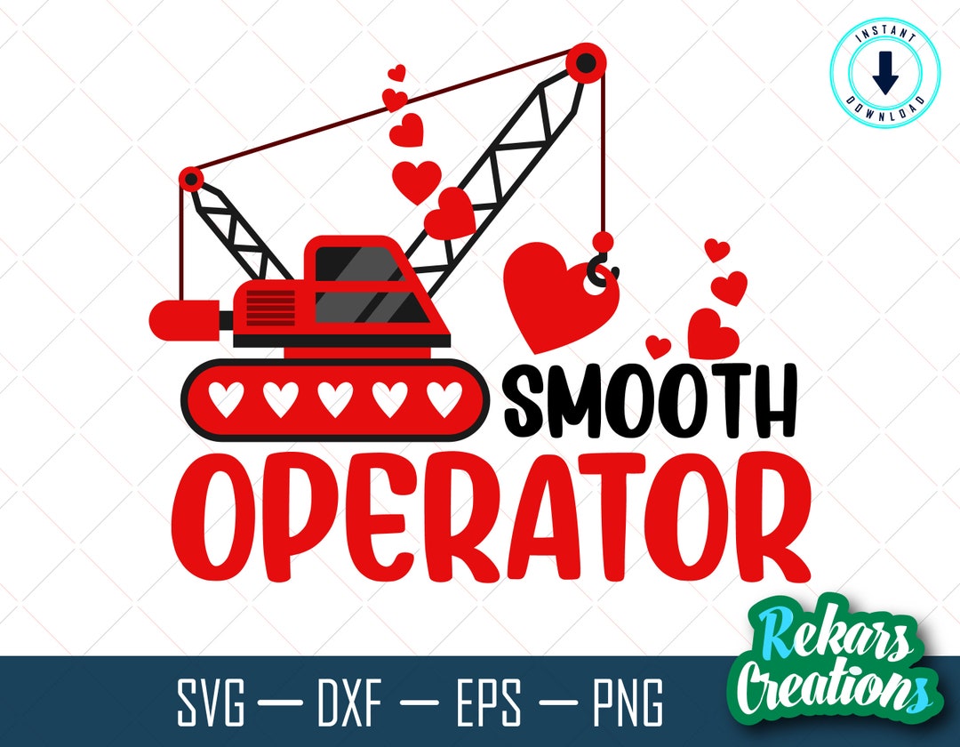 Smooth Operator Svg, Valentine's Day Svg, Funny Valentine Svg ...
