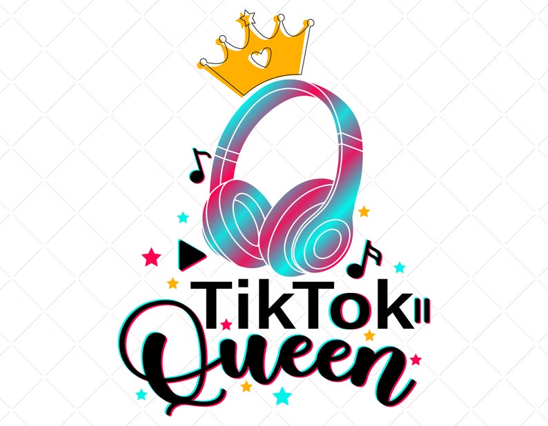 Tiktok Svg Tik Tok Princess Party Svg Birthday Princess - Etsy Denmark
