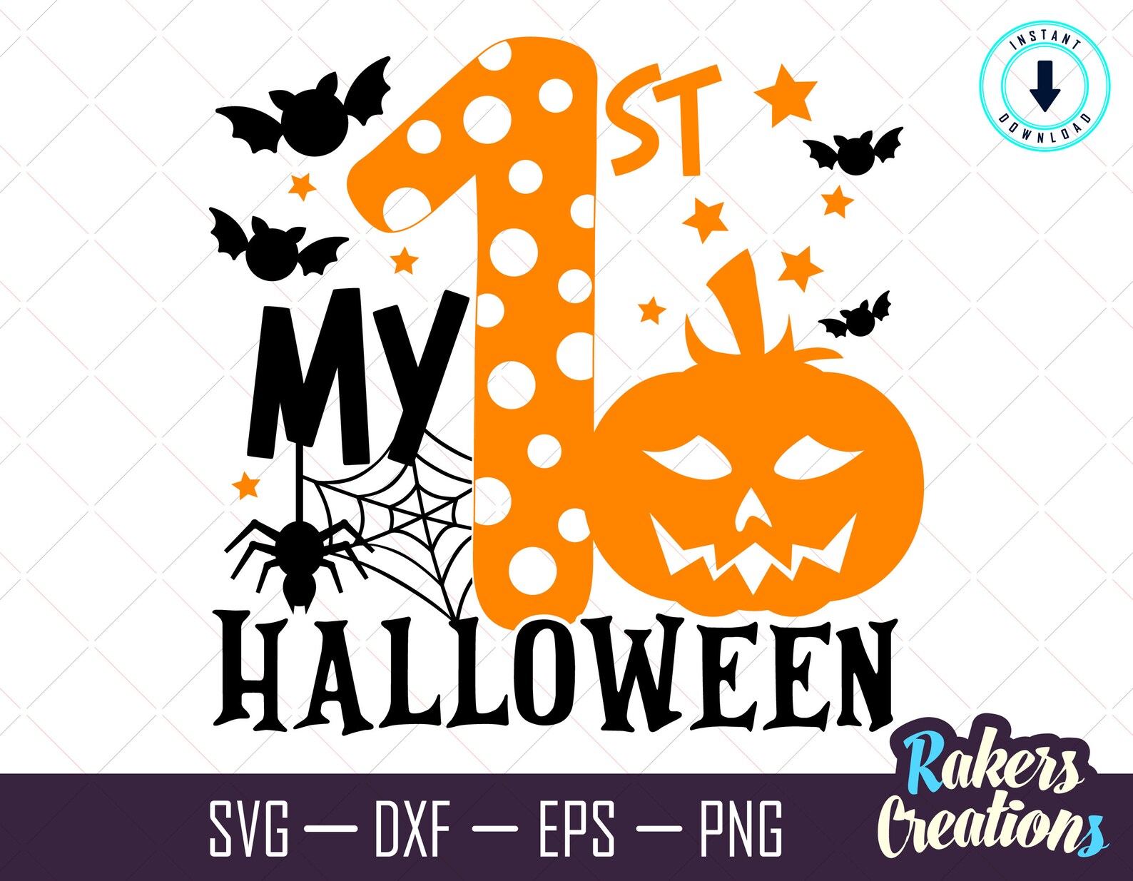 My First Halloween Svg Spooky Baby Svg Baby Halloween Svg - Etsy