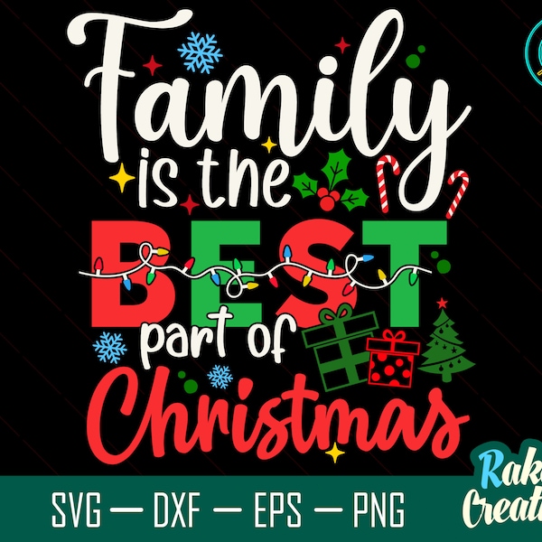 Family Christmas Svg - Etsy