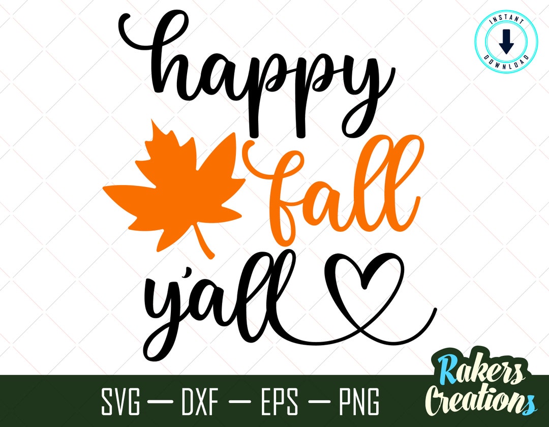 Happy Fall Svg, Halloween Svg, Fall Quote Svg, Bonfires Svg, Fall ...