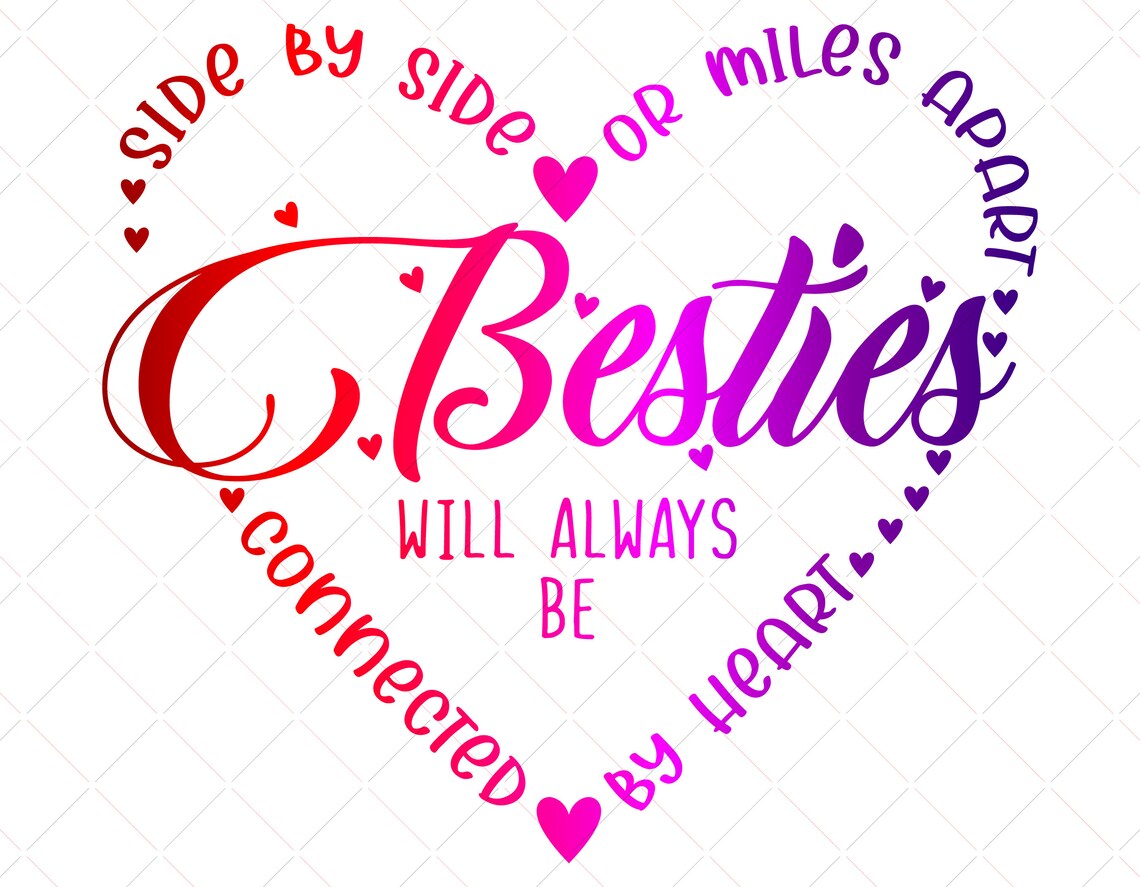 Besties Svg Best Friends Forever Svg Best Friends - Etsy