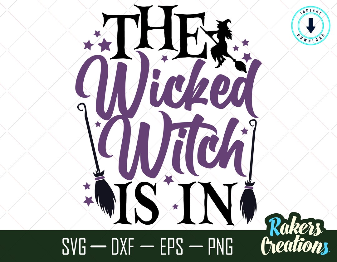 The Wicked Witch is in Svg, Boujee Svg, Fall Svg, Boo Svg, Halloween ...