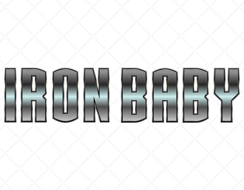 Iron Baby Svg Baby Svg Baby Boy Svg Super Baby Svg - Etsy