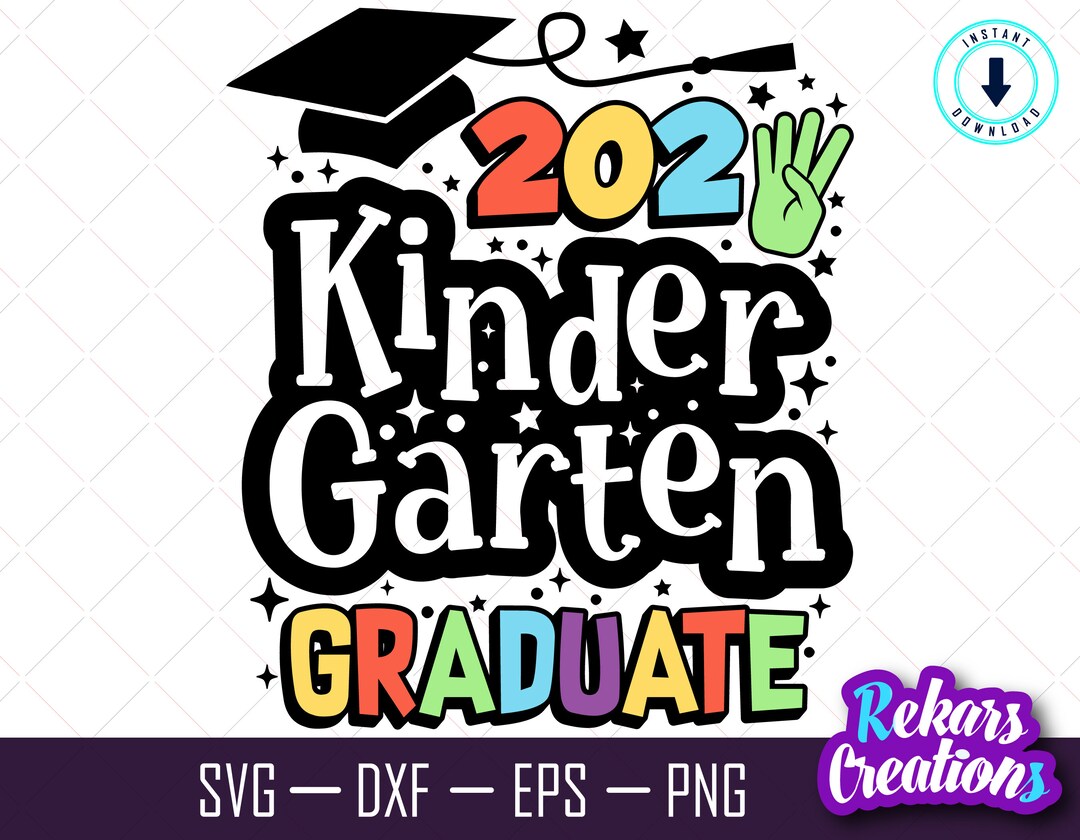 2024 Kinder Garten Graduate Svg, 2024 Graduate Svg, Graduate Svg, Class ...