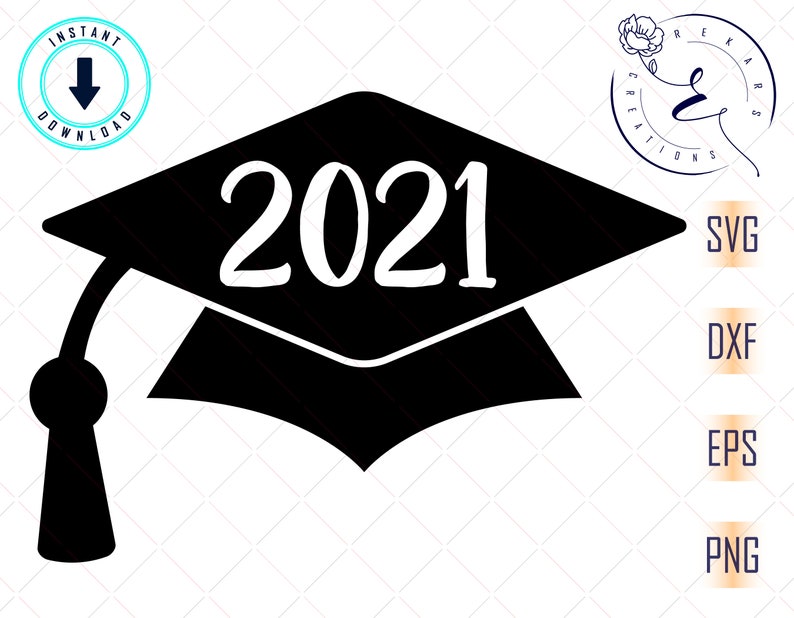 2021 Graduation Cap Svg Class of 2021 Svg Senior 2021 - Etsy