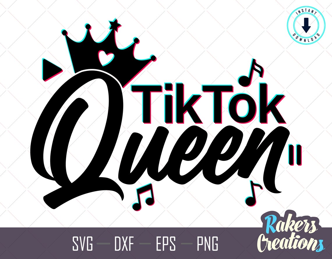 Tiktok Svg Tik Tok Princess Party Svg Birthday Princess - Etsy Canada