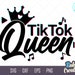 Tiktok Svg Tik Tok Princess Party Svg Birthday Princess SVG Musical ...