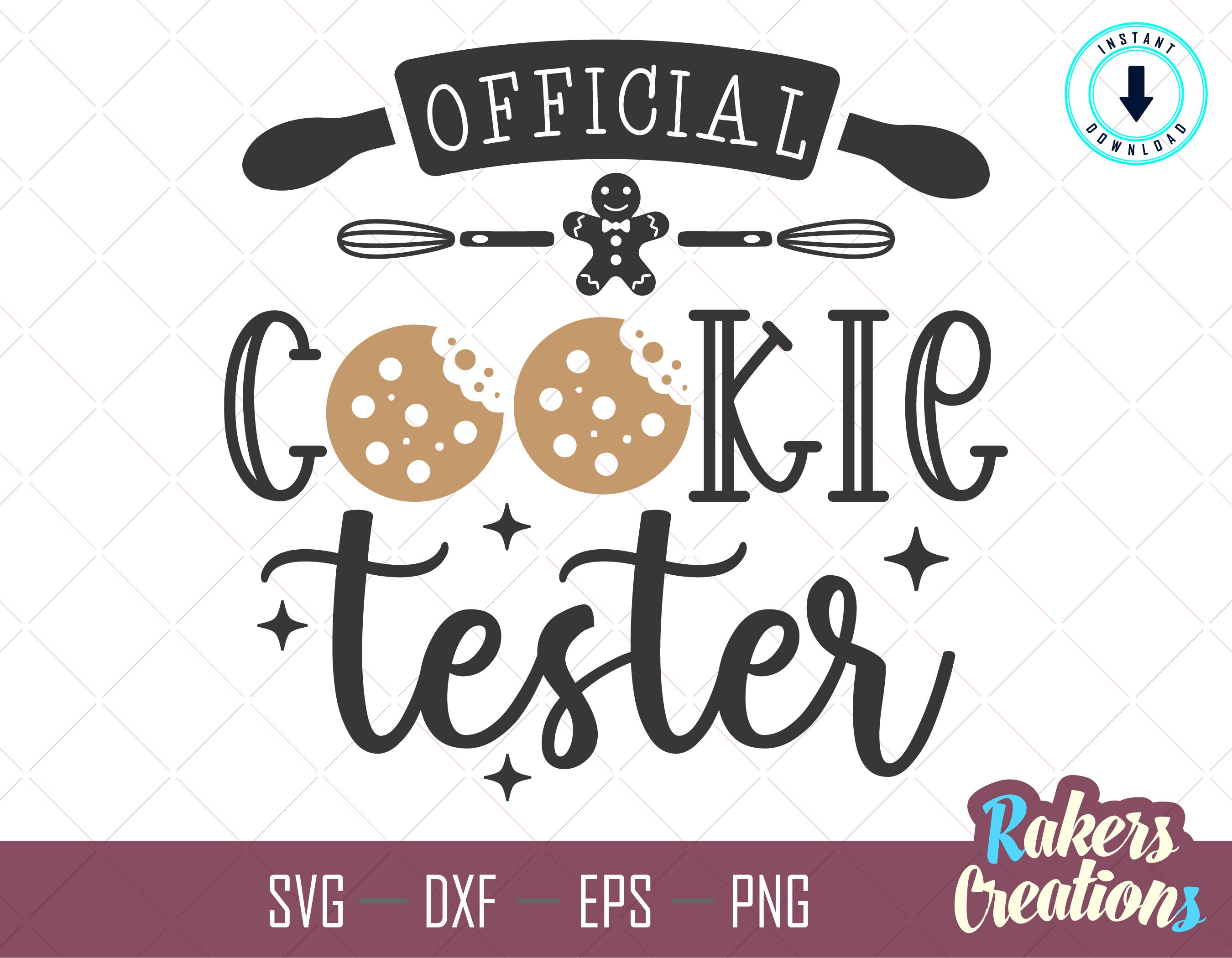 Official Cookie Taster Svg Christmas Svg Christmas Sayings | Etsy