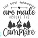 The Best Memories Are Made Around the Campfire Svg Camplife Svg Happy ...
