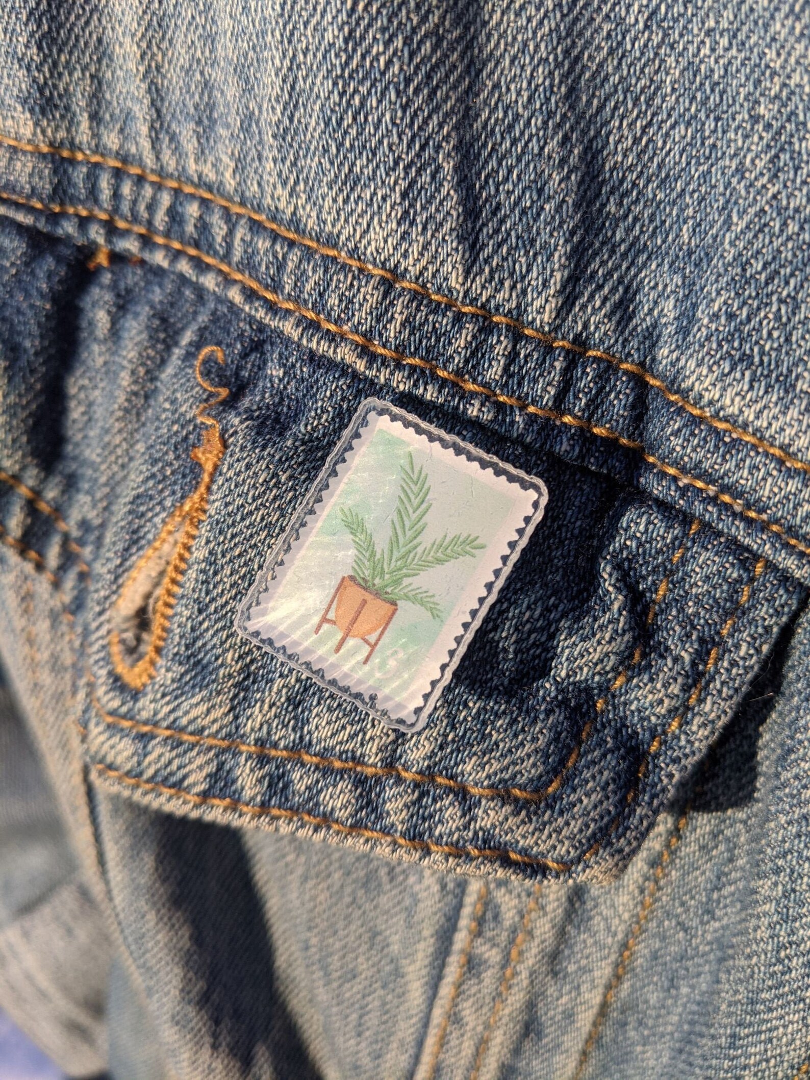 Acrylic Pin Floral Pin Plant Lover Pin Floral Acrylic | Etsy