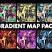 30 Gradient Map PACK | Instant Download | Photoshop .GRD - Etsy