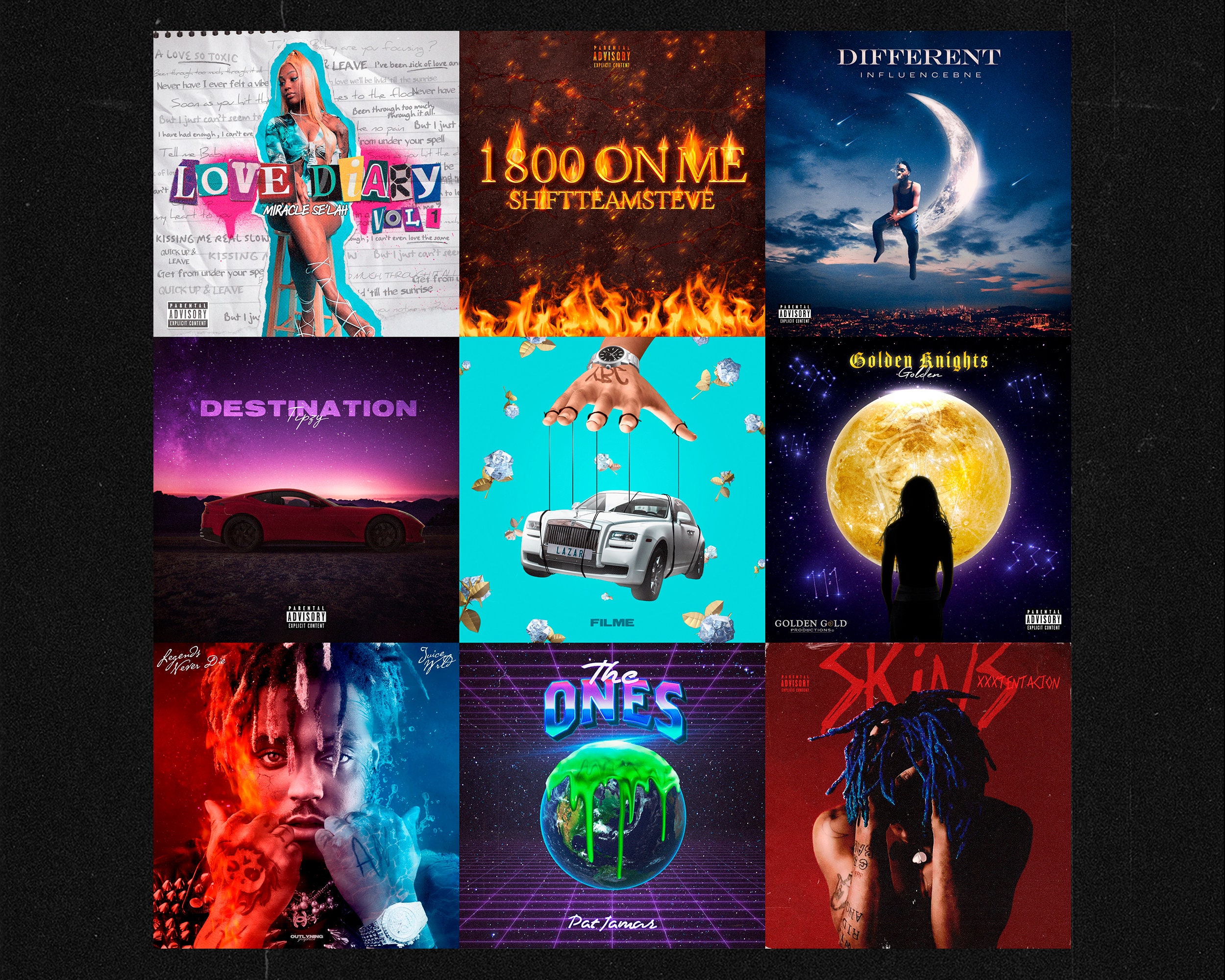 Custom Album Cover Art Digital Cover Art for Streaming - Etsy UK