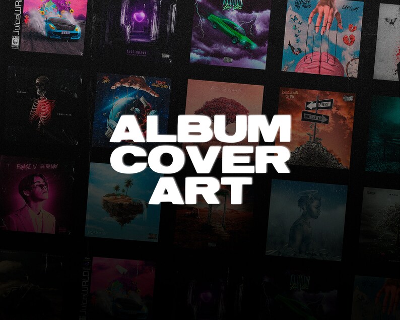 Custom Album Cover Art Digital Cover Art for Streaming - Etsy